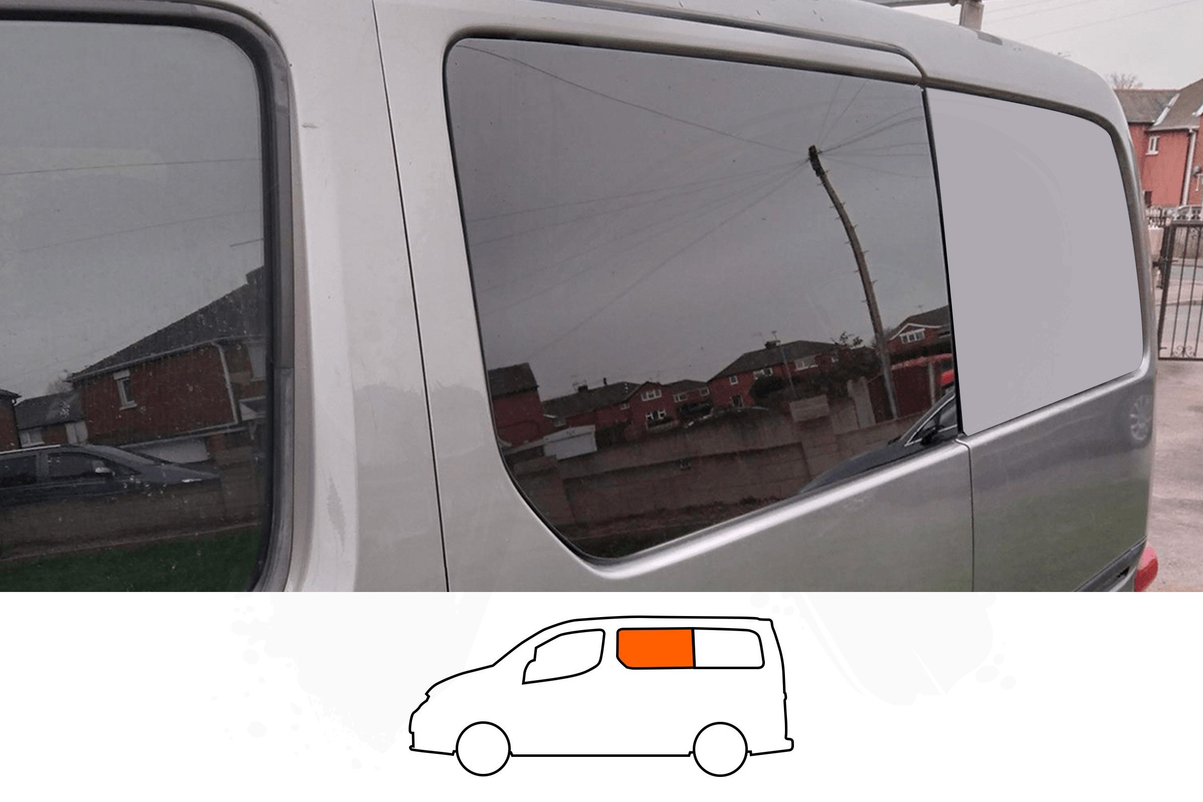 Nissan NV200 N/S/F Fixed Window in Privacy Tint – Wholesale Van Accessories