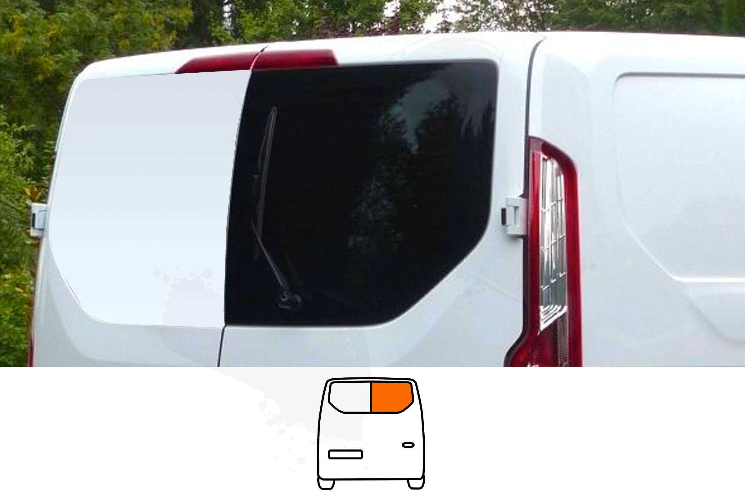 Ford Transit Custom Offside Back Door Glass In Privacy Tint – Wholesale ...