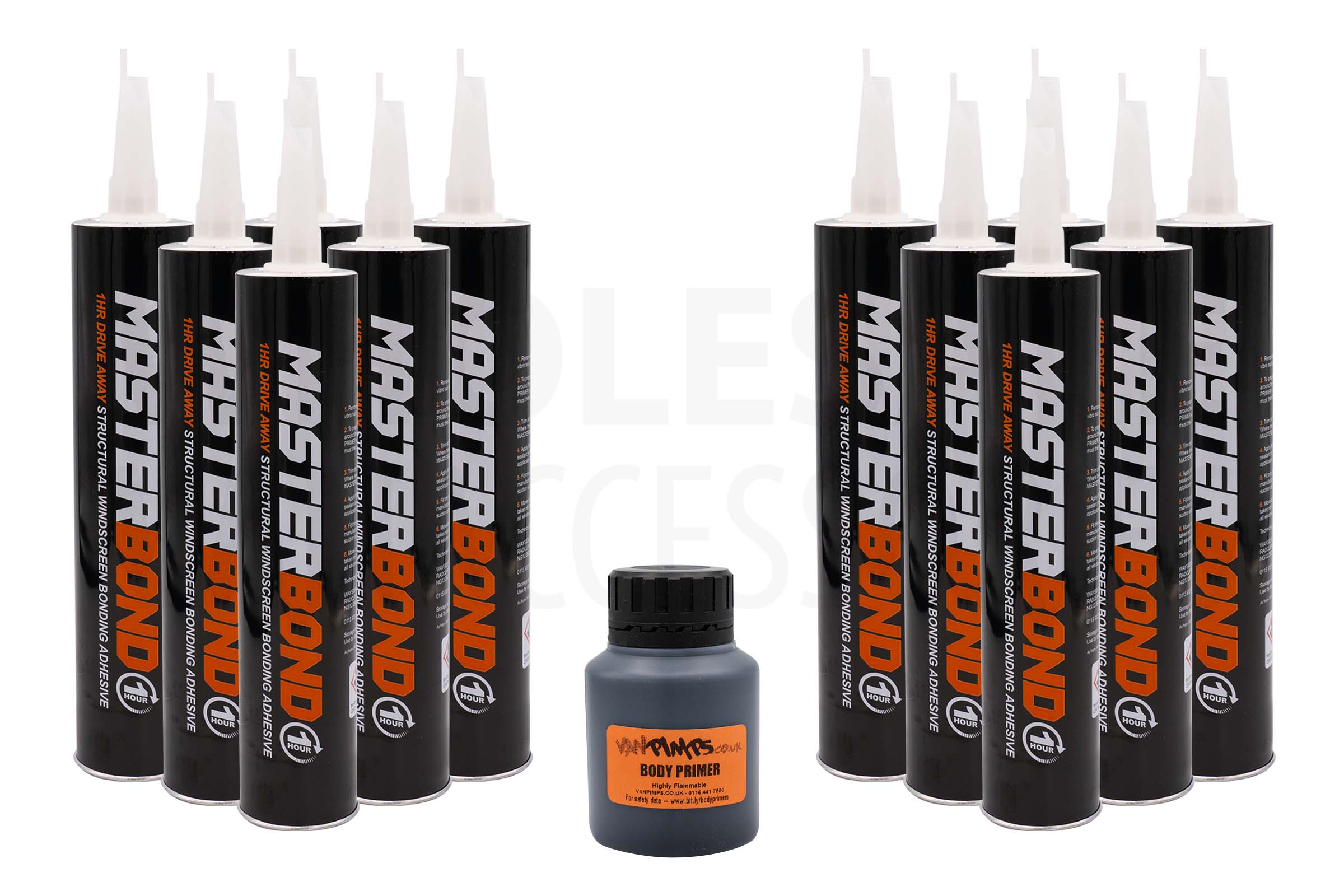 Box Of 12 Tubes Of Bonding Adhesive – Wholesale Van Accessories
