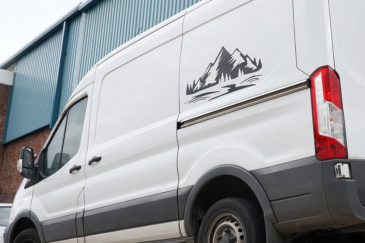 Mountain Range Decal – Wholesale Van Accessories